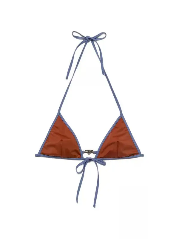 Prada Jersey Bikini Top - Orange