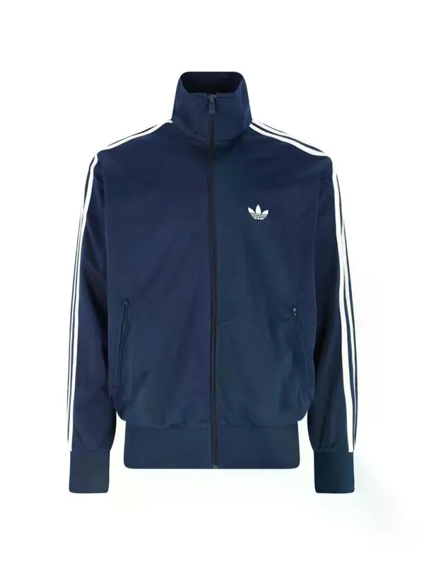 Adidas Firebird Striped Sport Jacket - Blue