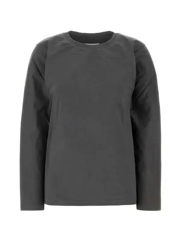 JIL SANDER Back Hole T-shirt - Grey