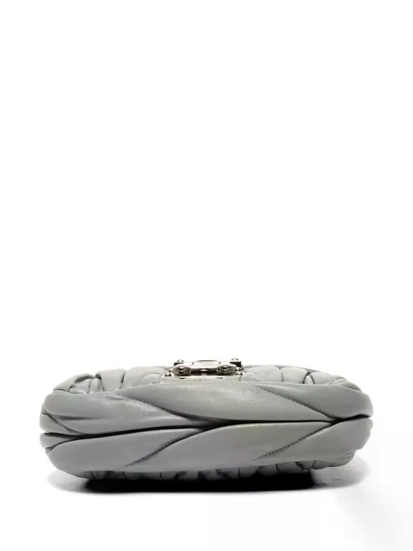 Miu Miu 2000-2010s Logo-detail Shoulder Bag