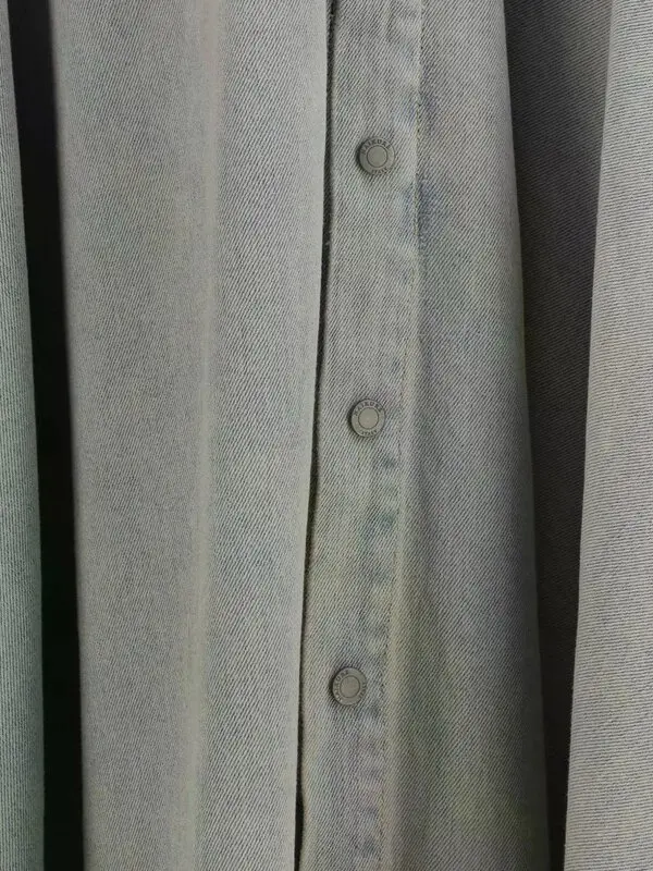 HAIKURE A-line Skirt - Blue