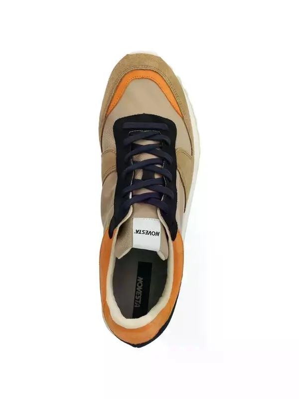 Novesta Lace-up Panelled Sneakers