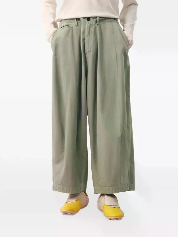 CROQUIS Wide-leg Trousers