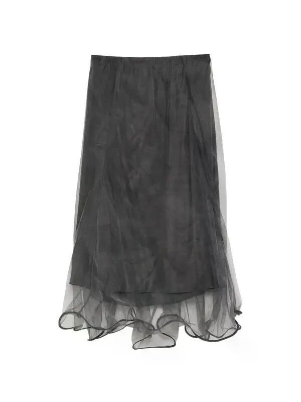 JNBY Layered Midi Skirt - Grey