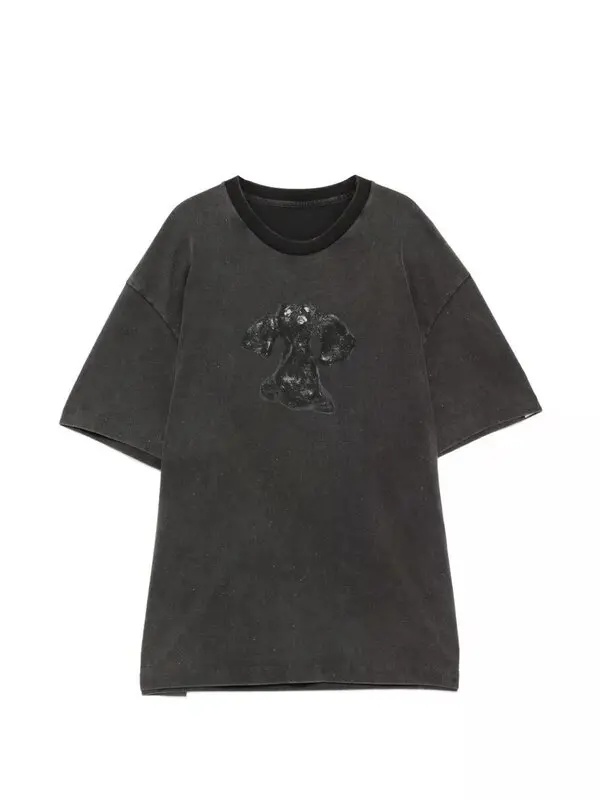 JNBY Washed Graphic T-shirt - Black
