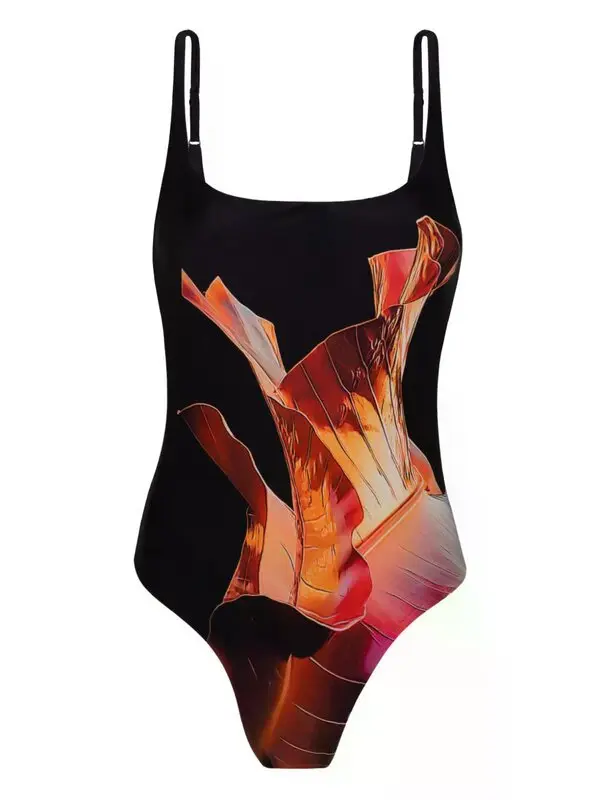 LENNY NIEMEYER Printed Swimsuit - Black