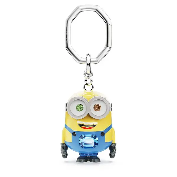 SWAROVSKI Minions Bob Key Ring - Multicolored