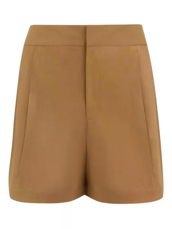 LENNY NIEMEYER Tailored Pleated Shorts - Yellow