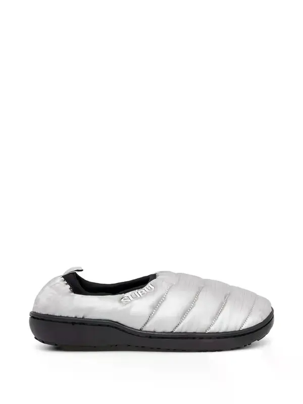 SUBU Quilted Slippers - Silver