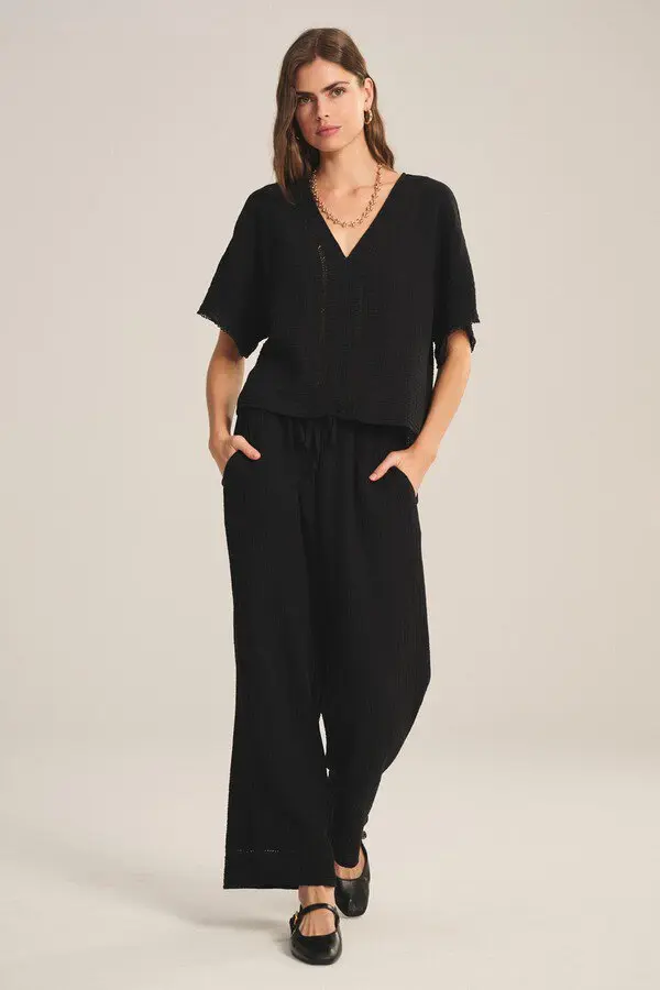Velvet By Graham & Spencer Calia Pant - Black