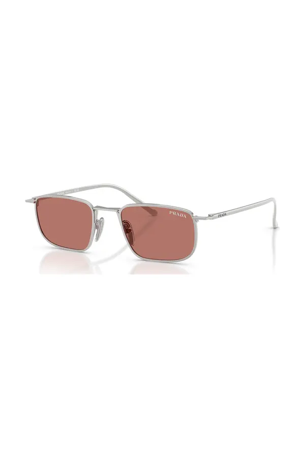 Prada Rectangular Sunglasses - Silver