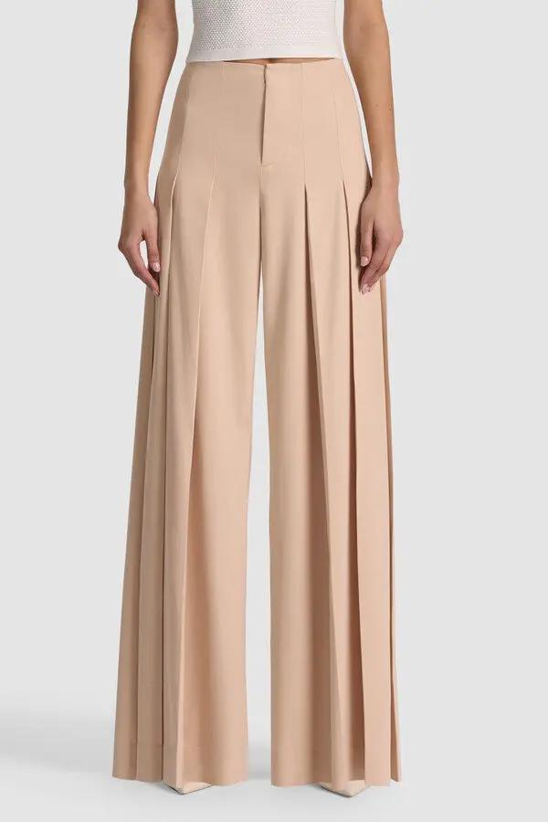 Alice + Olivia Ainslie Pleated Wide Leg Pants