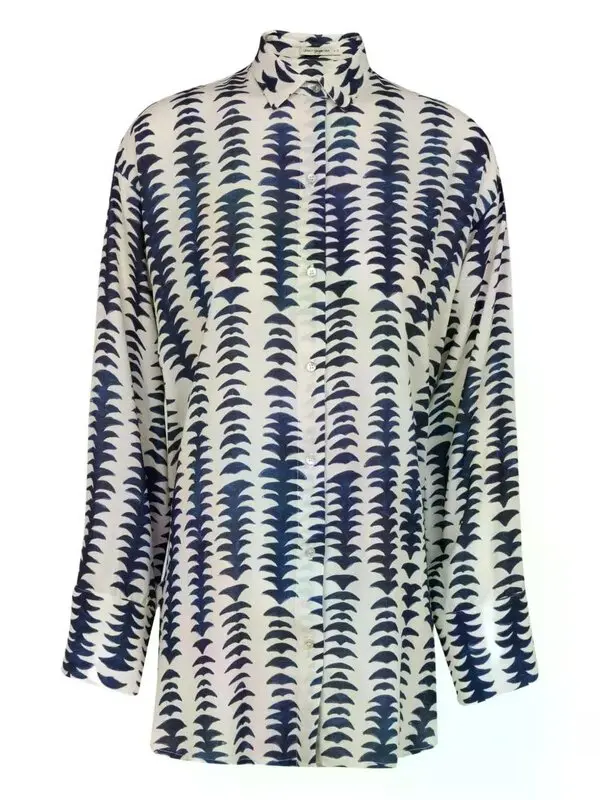 LENNY NIEMEYER Printed Comfort Shirt - Neutrals
