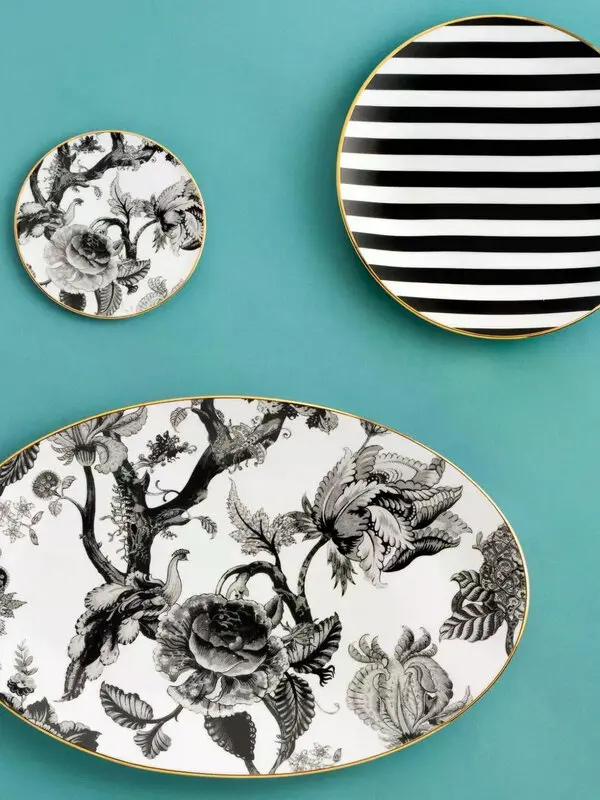 SIMONE GUIDARELLI HOME Secret Garden Oval Platter