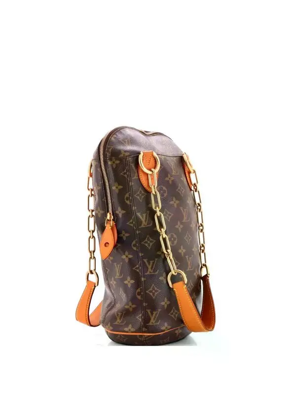 LOUIS VUITTON Karl Lagerfeld Punching Bag Monogram Canvas Baby Shoulder Bag - Brown