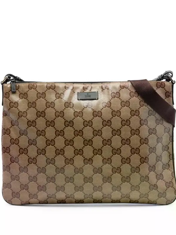 Gucci Gg Crystal Crossbody Bag - Neutrals
