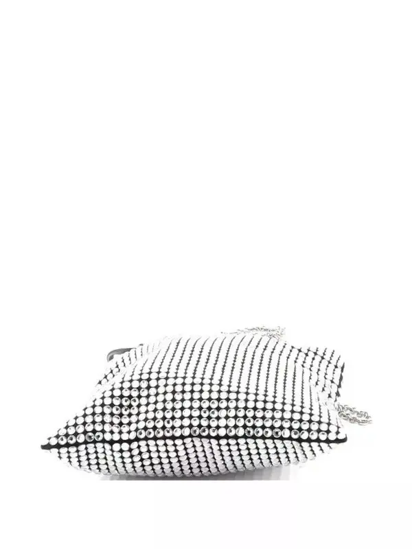 Prada Chain Flat Crystal Embellished Mini Tote Bag