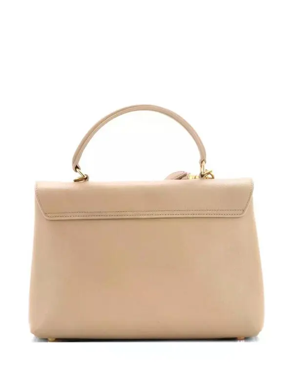 Celine Nino Top Handle Satchel - Neutrals