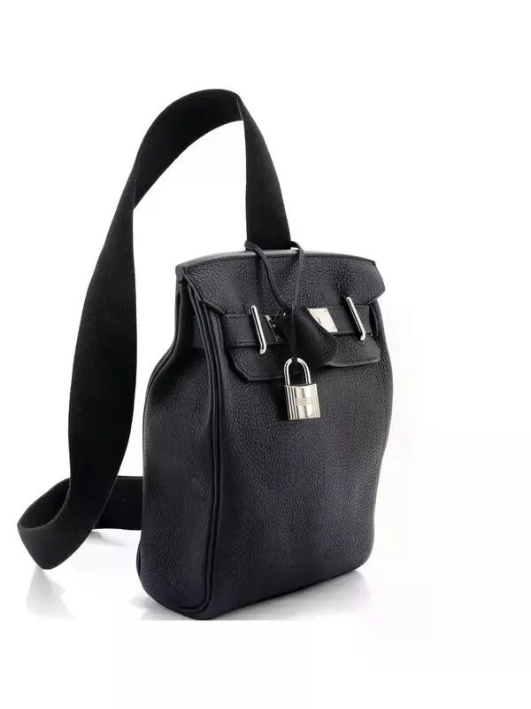 Hermès Hac A Dos Togo Pm Backpack - Black