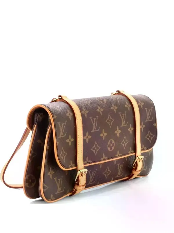 LOUIS VUITTON Marelle Monogram Canvas Shoulder Bag - Brown