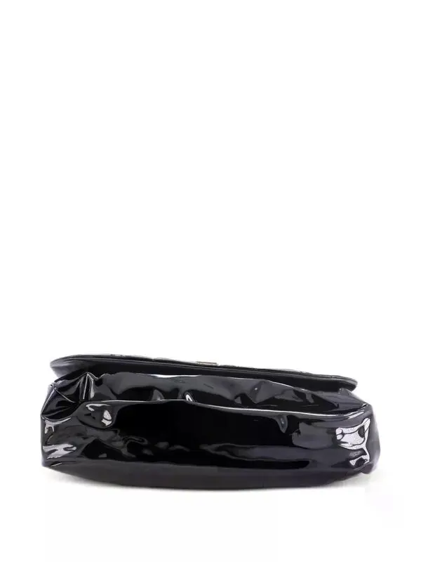 Saint Laurent Jamie 4.3 Quilted Patent Large Shoulder Bag - Black