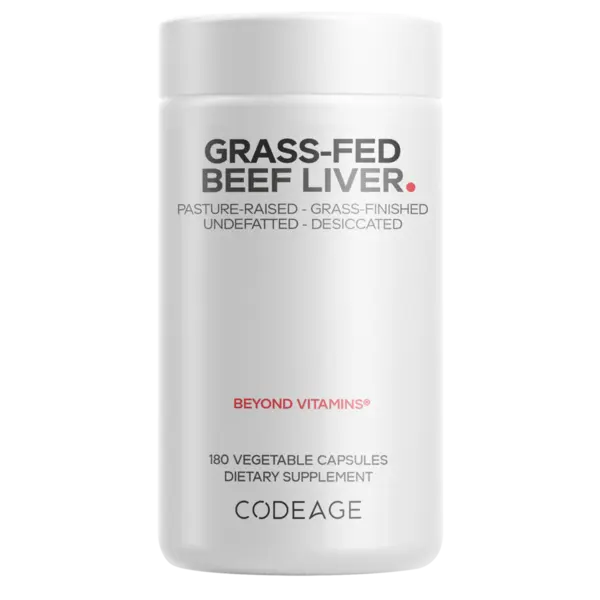 CODEAGE Grass-fed Beef Liver Freeze-dried Glandular Supplement - One-color