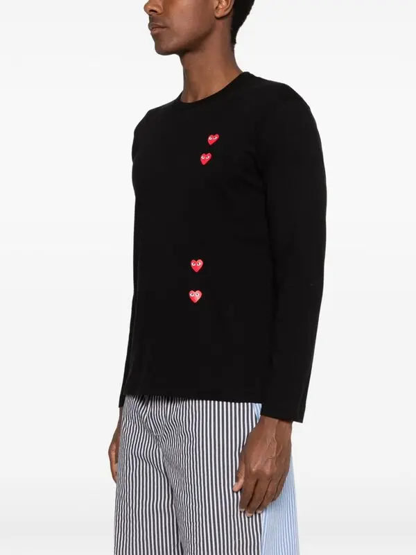 Play Comme Des Garcon Cotton T-shirt