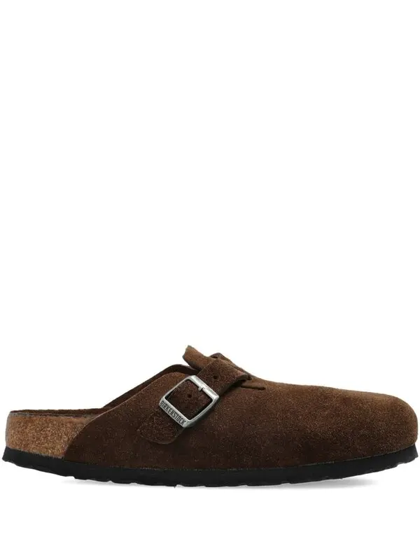 BIRKENSTOCK Boston Slippers - Brown