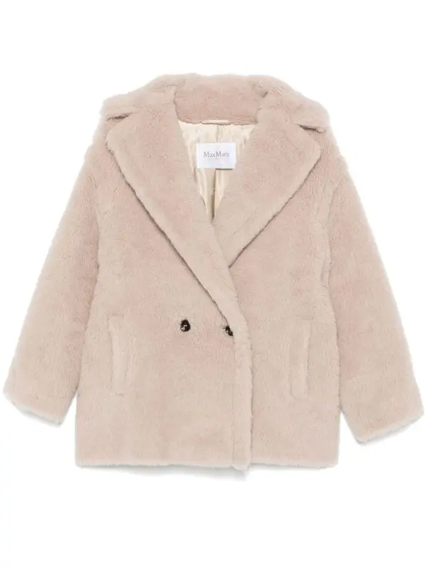 Max Mara Olga Wool Coat - Beige