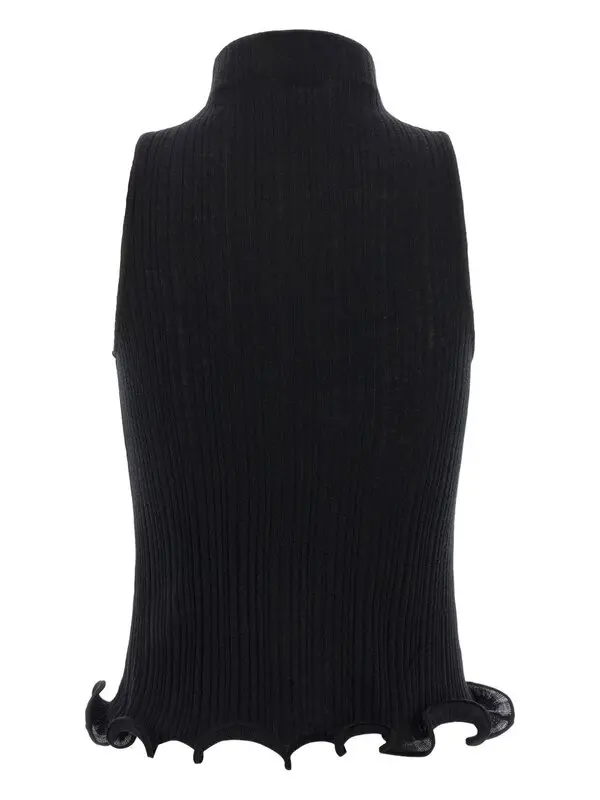 Fendi Wool Turtleneck Top