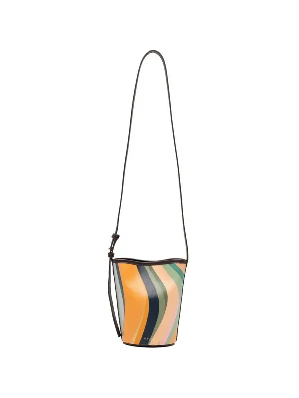 Paul Smith Leather Mini Bucket Bag - Multi