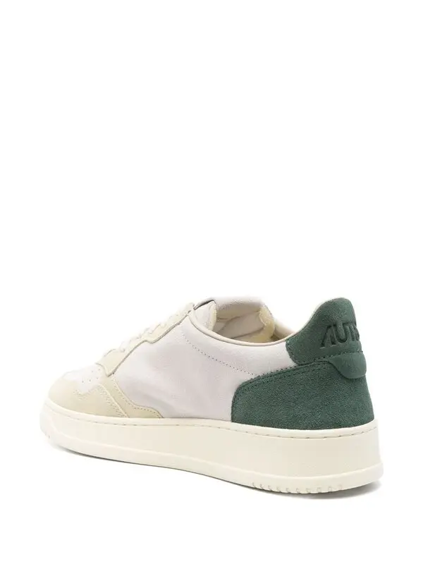 AUTRY Medialist Low Leather Sneakers - Green