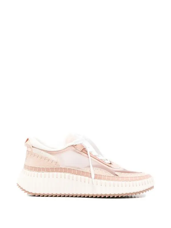 Chloé Nama Sneakers - Beige