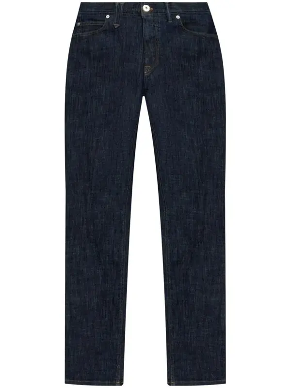 Brioni Slim Fit Denim Jeans - Blue