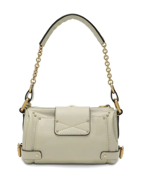 Chloé Paddington Small Leather Shoulder Bag - Beige