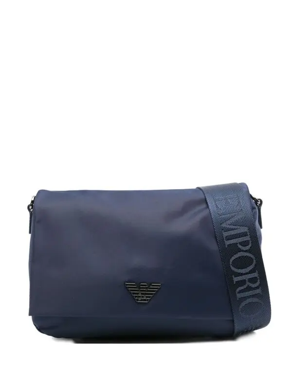 Emporio Armani Nylon Crossbody Bag - Blue