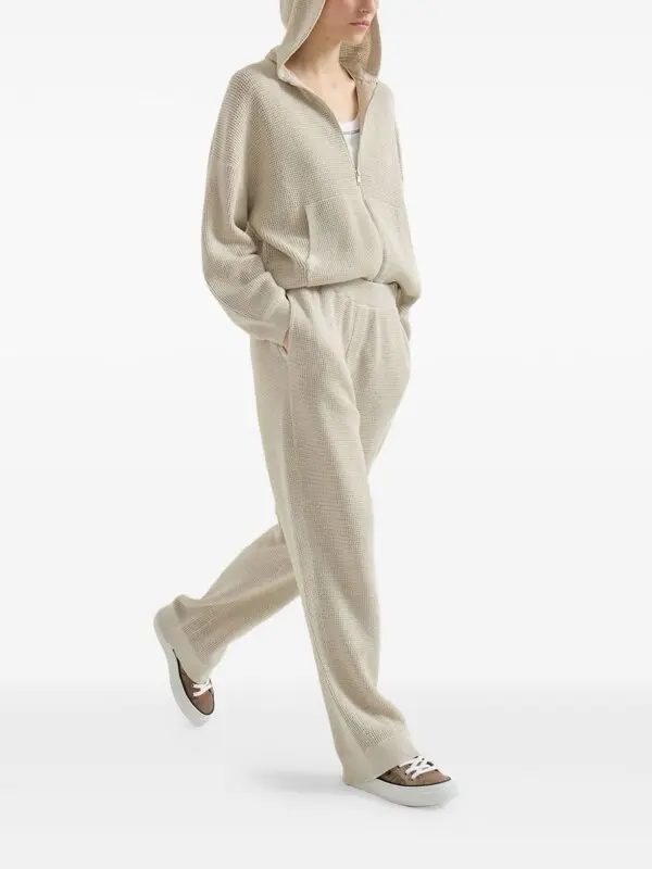 Brunello Cucinelli Cotton Trousers - Beige