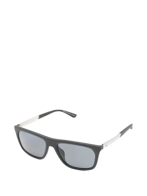 Emporio Armani Rectangle Sunglasses - Black