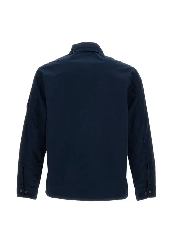 C.P. COMPANY Organic Cotton Overshirt - Blue
