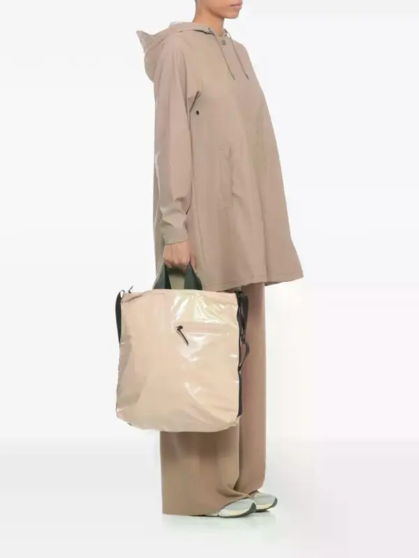 Rains Hooded A-line Coat
