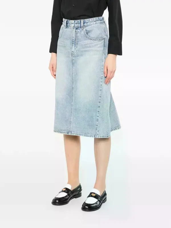 JNBY Denim Midi Skirt