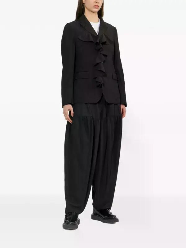 Comme Des Garçons Ruffled Blazer