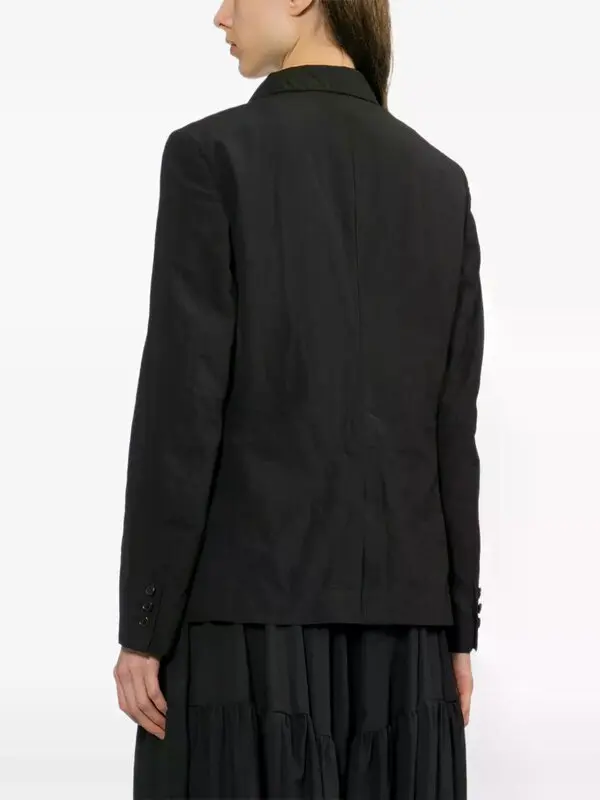 Comme Des Garçons Ruffled Blazer