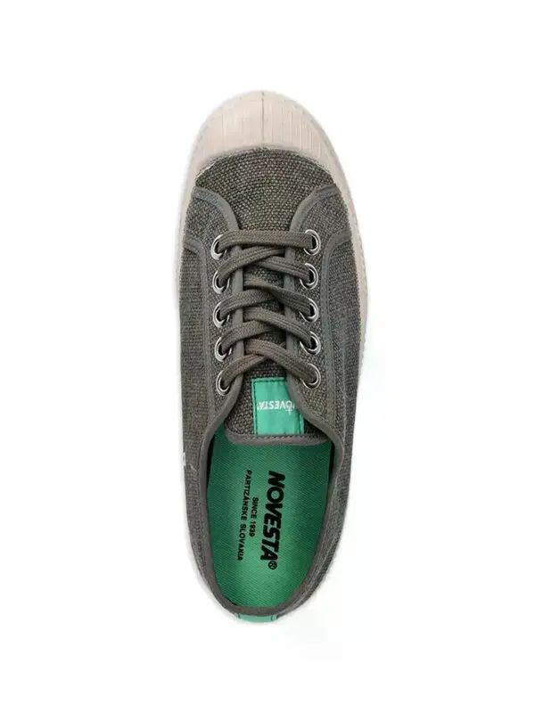 Novesta Round-toe Sneakers - Grey