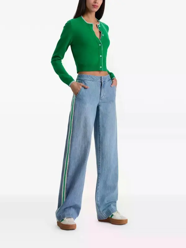 Alice + Olivia Xander Stripe Jeans