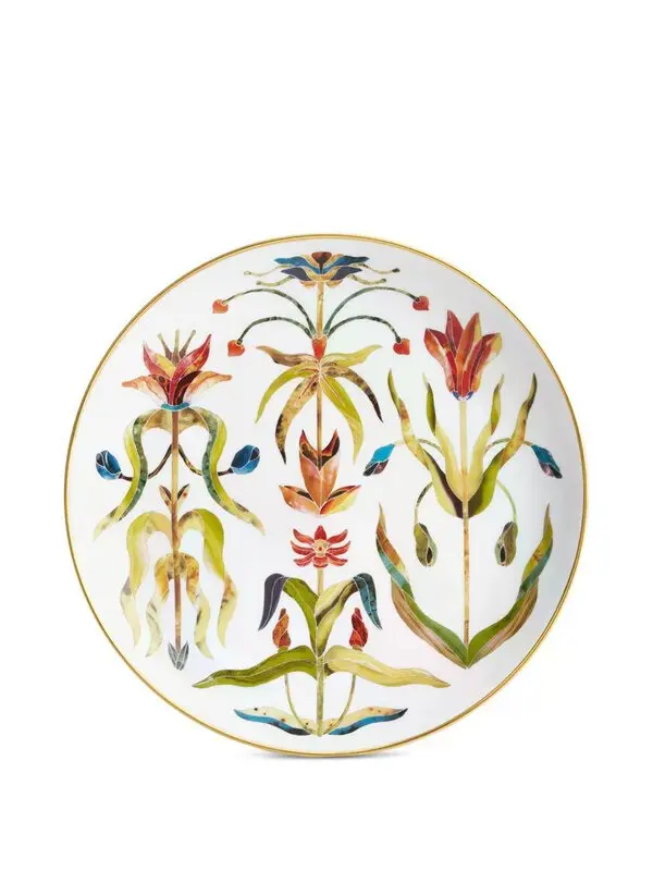 L'Objet Grand Tour Dessert Plate - White