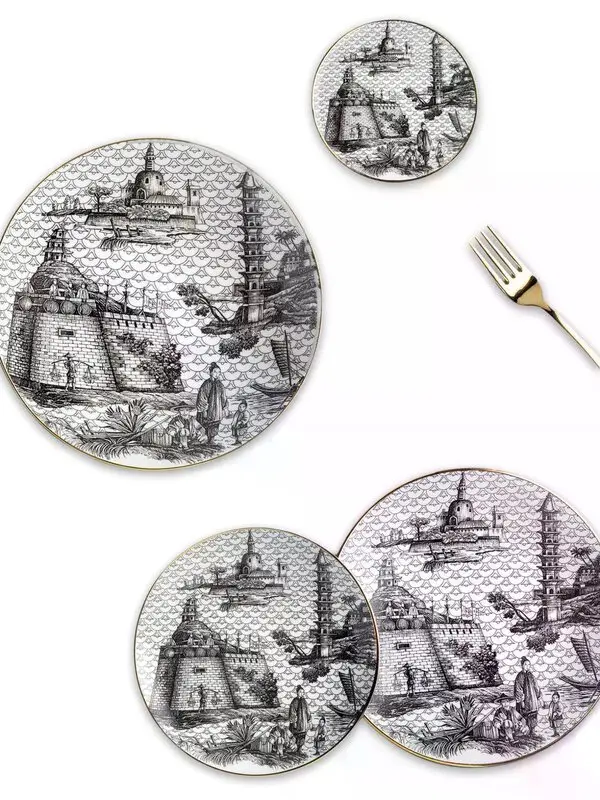 SIMONE GUIDARELLI HOME Oriental Dream Coaster