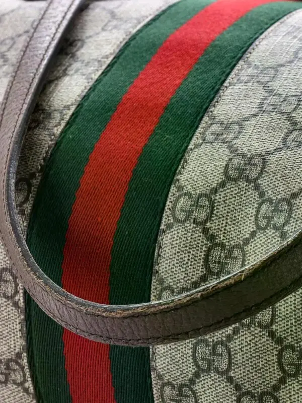 Gucci Ophidia Shopping Gg Coated Canvas Medium Tote Bag