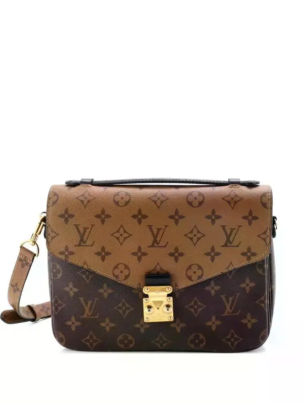 LOUIS VUITTON Pochette Metis Monogram Crossbody Bag - Brown