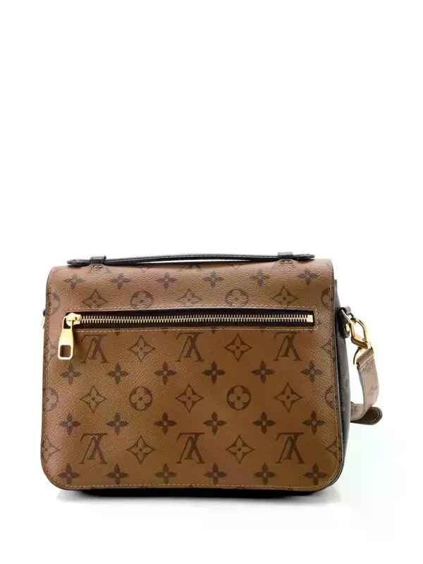 LOUIS VUITTON Pochette Metis Monogram Crossbody Bag - Brown